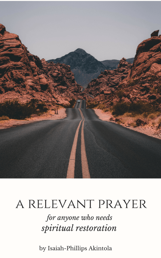 A PRAYER OF SPIRITUAL RESTORATION – PortalsGate
